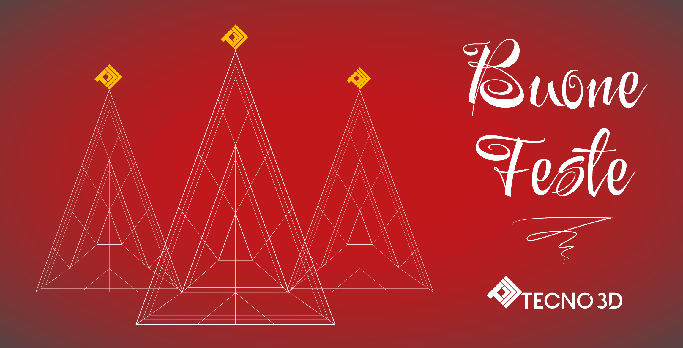 AUGURI DI BUONE FESTE E FELICE ANNO NUOVO 2024/2025 – Tecno 3D