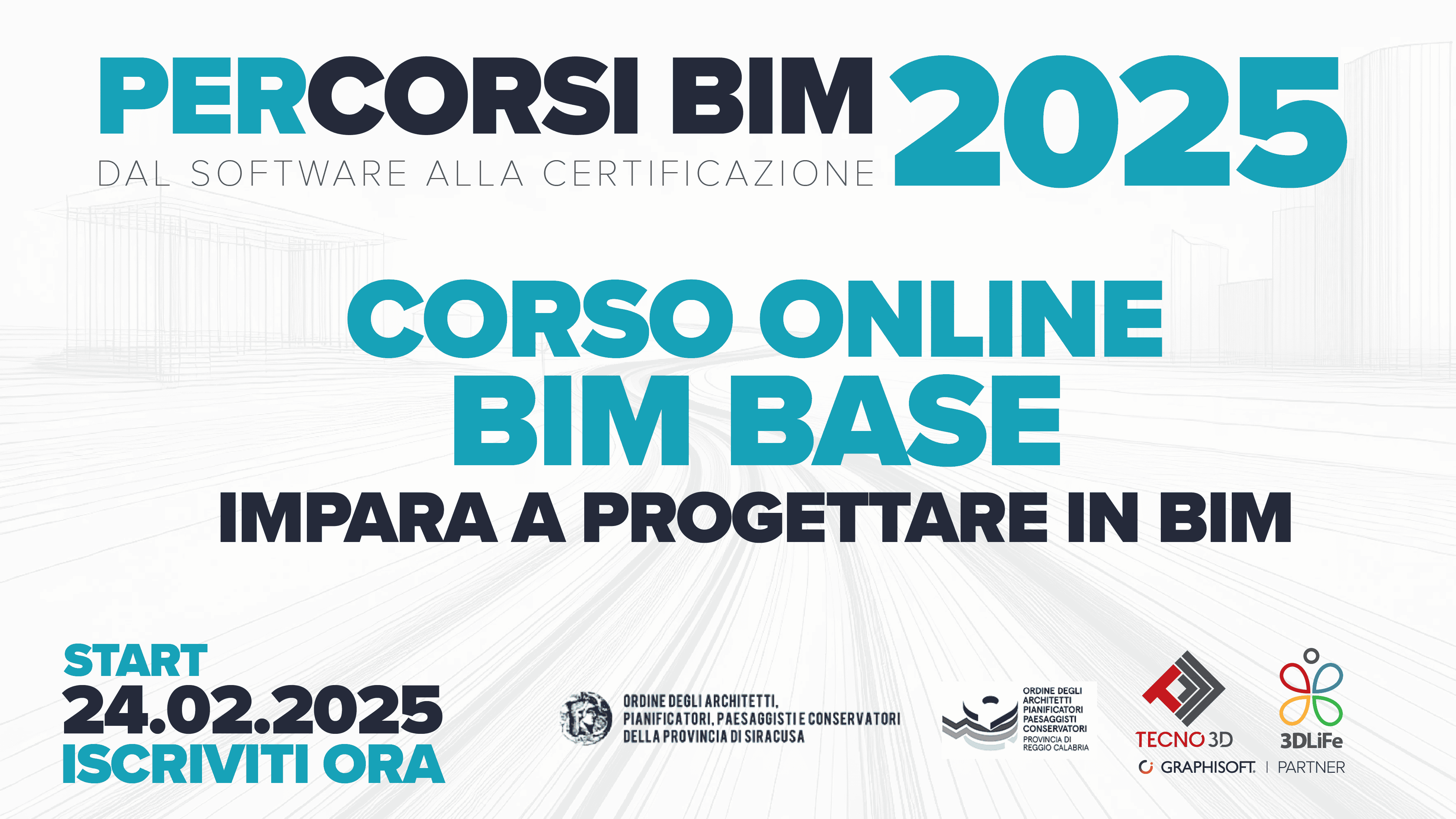 CORSO ONLINE BIM BASE CON ARCHICAD 2025 – Tecno 3D